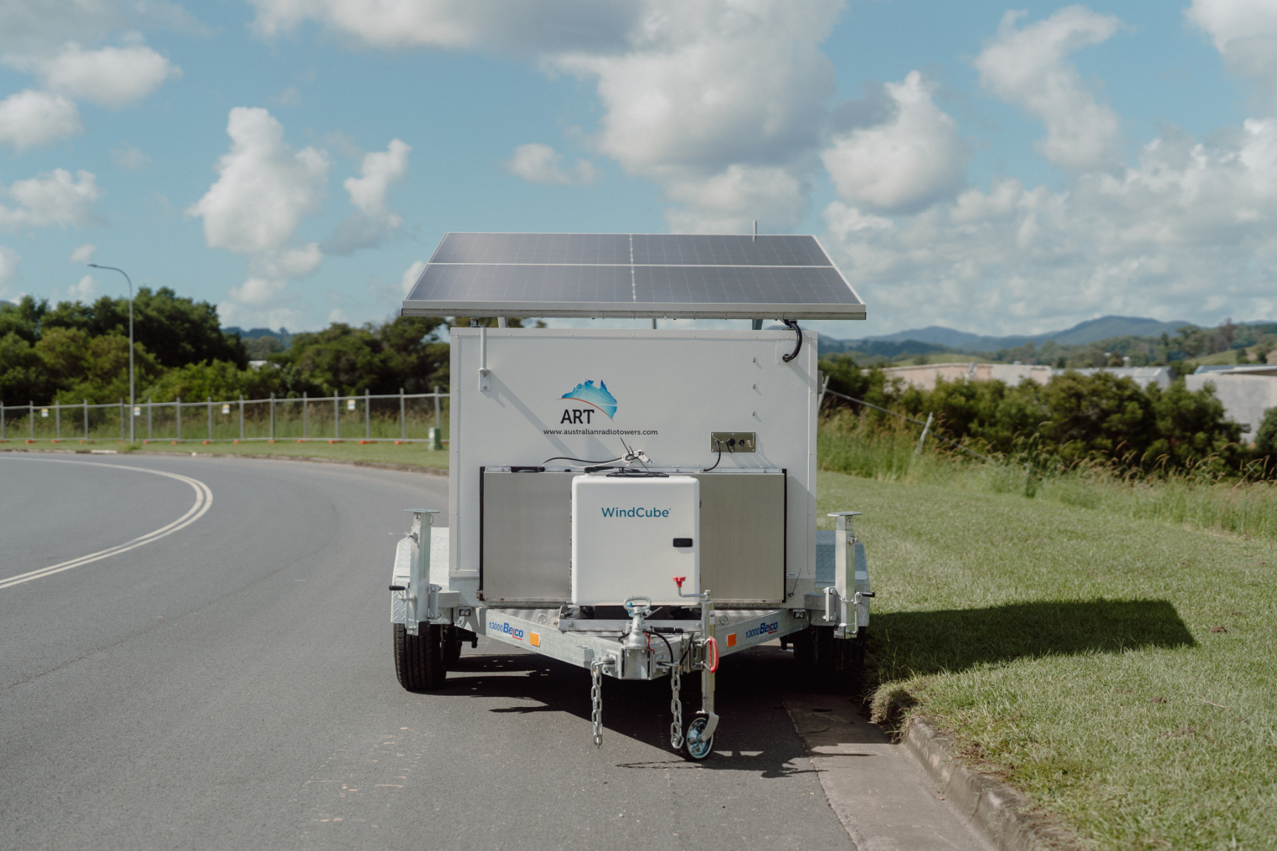 Stand-alone solar power trailers - ART Group